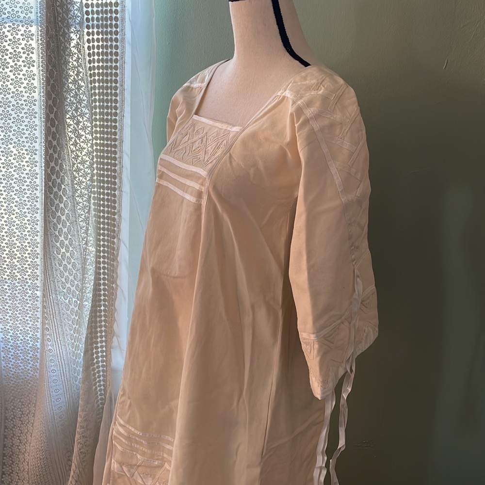 [Vintage] Josefa For Anna Villa 1970's Handmade Cotto… - Gem